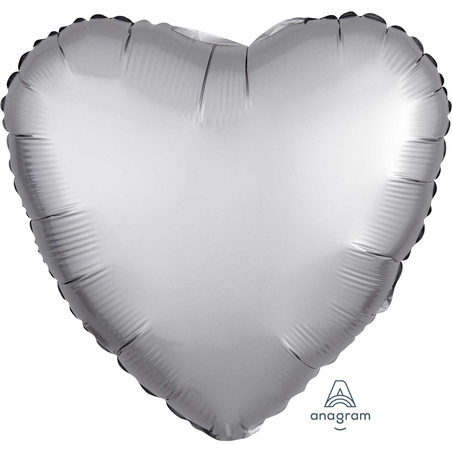 Anagram Platinum Heart Satin Luxe Standard HX Foil – Pro Balloon Shop