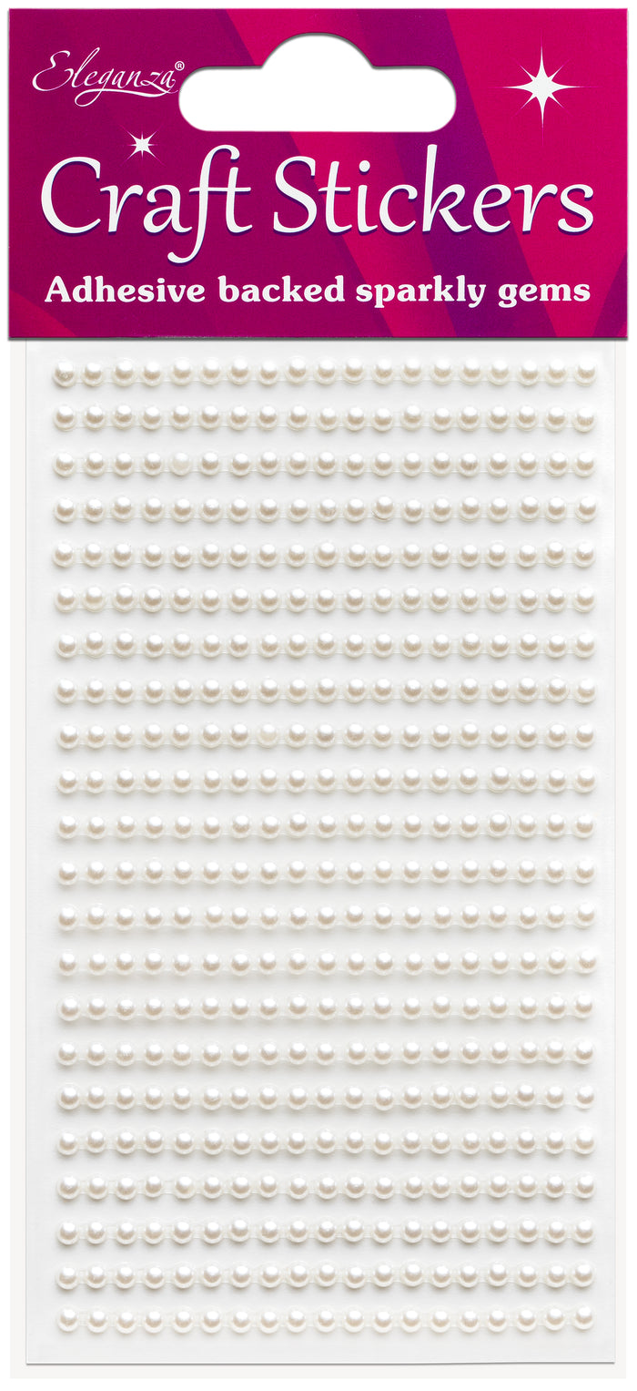 Eleganza Pearl Craft Stickers – Pro Balloon Shop
