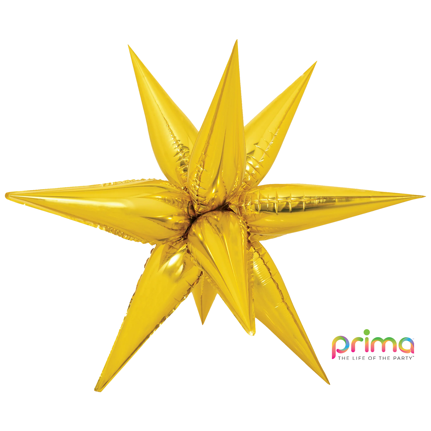 Prima Gold Starburst – Pro Balloon Shop